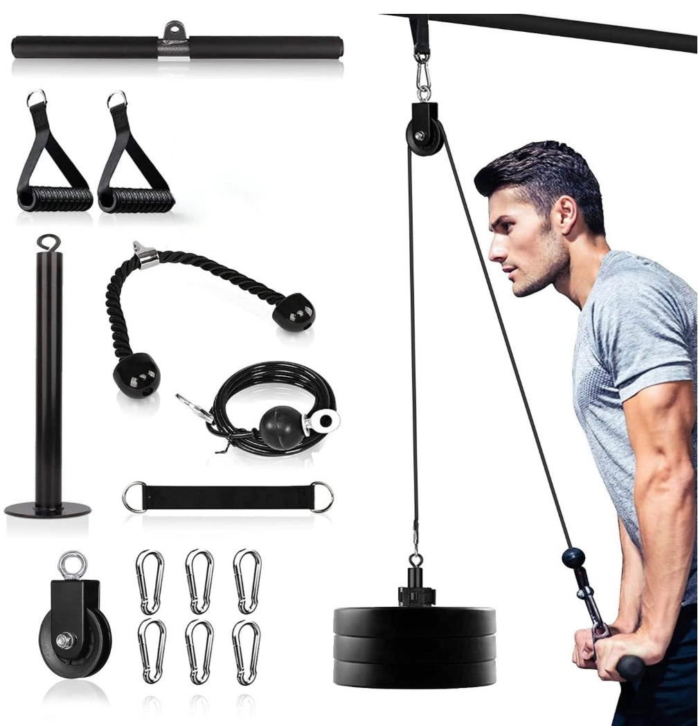 Système à Poulie, Machine à Câble avec Accessoires – Lion Fitness
